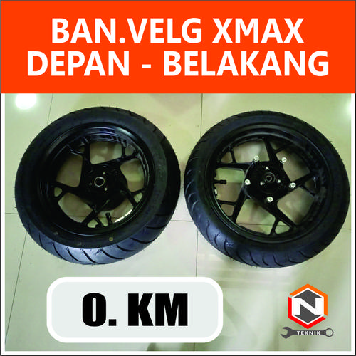 Jual VELG + BAN COPOTAN YAMAHA XMAX ORIGINAL 0 KM, BONUS SENSOR ABS ...