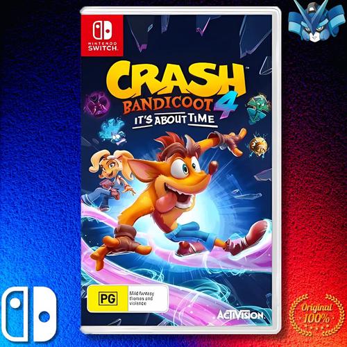 Promo Switch Crash Bandicoot 4 It’s About Time (English) - REG EURO ...