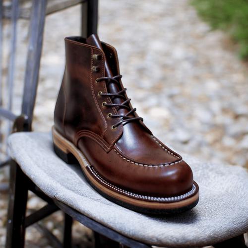 Promo Map Inc Moc Toe Boots Goodyear Welted Dr Sole - Sepatu Moc Toe ...