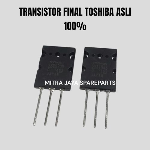 Jual TRANSISTOR TOSHIBA 2SC5200-2SA1943 TR TOSHIBA TR FINAL ASLI JAPAN - Kota Tangerang Selatan ...