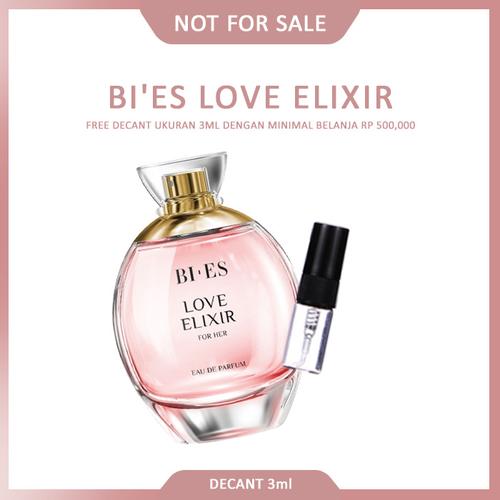 Promo TRY ME BIES Bi Es Love Elixir EDP for Woman Cicil 0% 3x - Jakarta ...