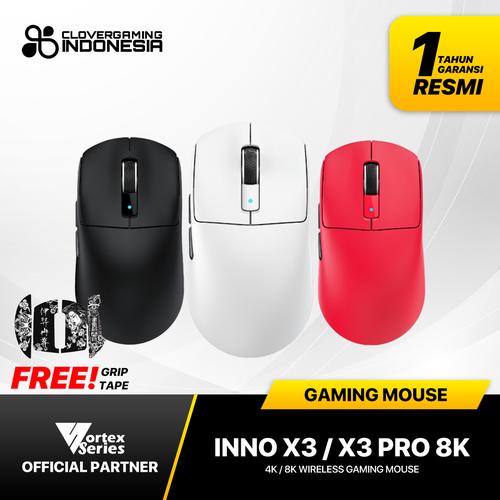 Promo VortexSeries Vortex Inno X3 X-3 Pro Wireless Gaming Mouse Tri Mode Connection Ultra ...