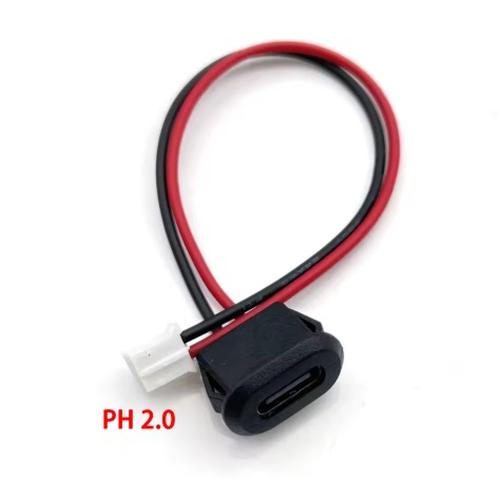 Jual Terminal Tanam Port USB Tipe C Female Dengan Konektor Kabel JST ...