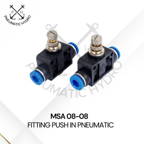 Jual Fitting push in pneumatic SPEED CONTROL MSA 08-08 - Jakarta Barat ...