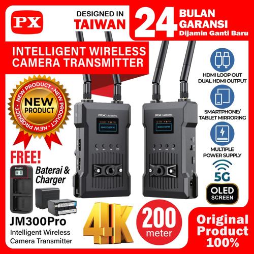 Promo PX JM300 PRO Wireless Video Receiver Only Sistem Kamera JM300PRO ...