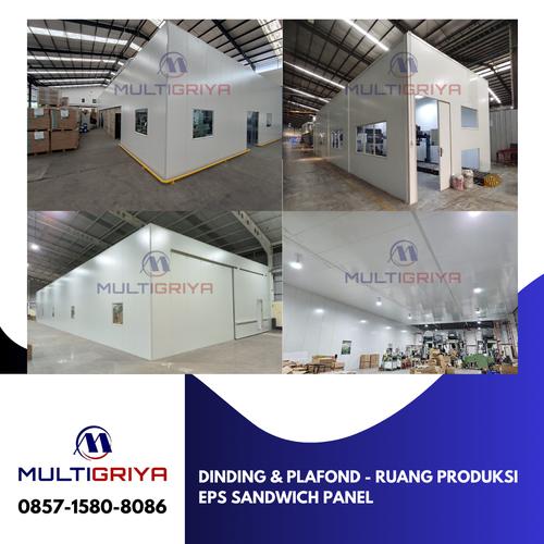 Jual Dinding dan Plafond, EPS Sandwich Panel Tb. 50mm, Ruang Produksi ...