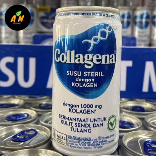 Jual COLLAGENA susu steril kolagen kaleng 189 ml (12 pcs) - Kota Bekasi ...