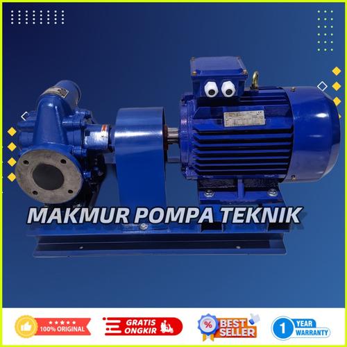 Jual Gear Pump YUEMA KCB 200 4Kw 5.5Hp 380V Pompa Oli Minyak Cairan ...