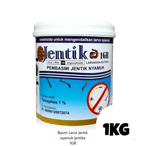 Jual Obat Jentik Nyamuk JENTIKA 1GR Kemasan 1Kg Sejenis dengan ABATE ...