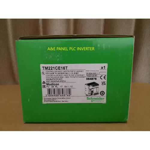 Jual TM221CE16T PLC SCHNEIDER MODICON M221 Ethernet Transistor 16IO ...