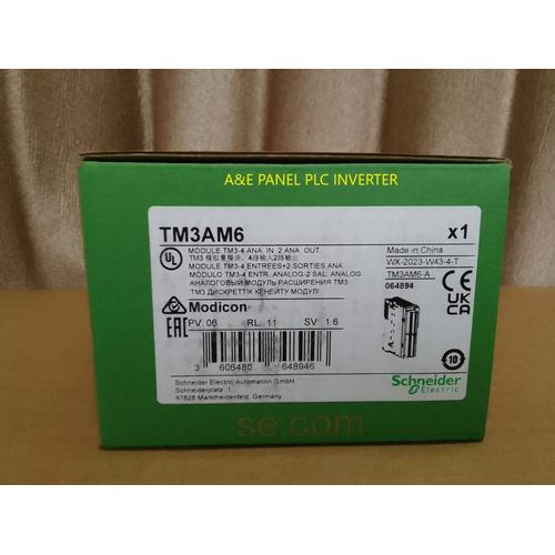 Jual PLC SCHNEIDER Modicon TM3AM6 TM3 Analog Module - Kota Surabaya - A&E Panel PLC Inverter ...
