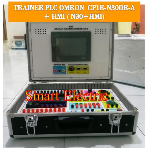 Jual Trainer PLC OMRON CP1E-N30DR A + HMI (N30+HMI) - Kota Semarang - PRODUSEN TRAINER PLC ...