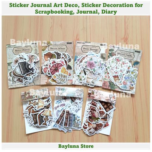 Jual Journal Sticker Set DIY Journal Stickers Washi Sticker Paper ...