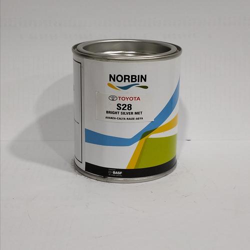 Promo TOYOTA Bright Silver Met S28 NORBIN PU by GLASURIT BASF - 1Lt ...