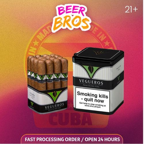 Promo Vegueros Tapados Cuba Cigar Cerutu - box 16 sticks Cicil 0% 3x ...