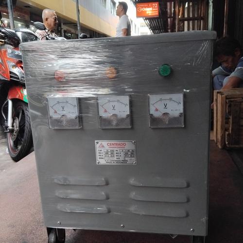 Jual Trafo auto Step up down 380V 400V ke 220v 200v 15kva 3phase ...