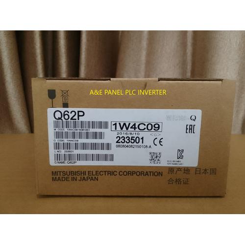 Jual PLC Mitsubishi Power Supply Q62P Melsec Q Series - Kota Surabaya ...