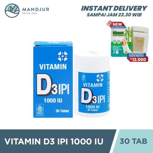 Jual IPI Vitamin D3 30 Tablet - Suplementasi Vitamin D dengan Cepat ...