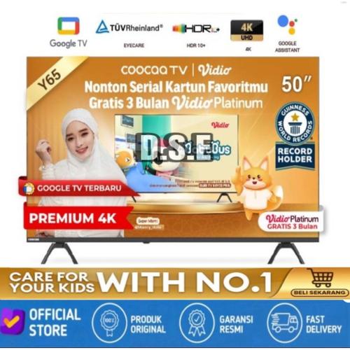 Promo COOCAA 50 inch GOOGLE TV-4K UHD-Dolby Audio COOCAA 50Y65 - TV ...