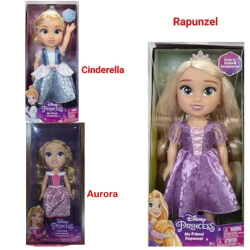 Promo Boneka Disney Princess My Friend Cinderella Aurora Rapunzel Doll ...