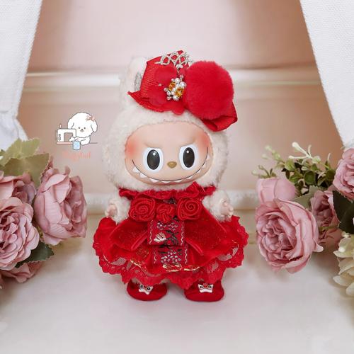 Promo Fluffytail Labubu Clothes Imlek Chinese New Year Collection Baju ...
