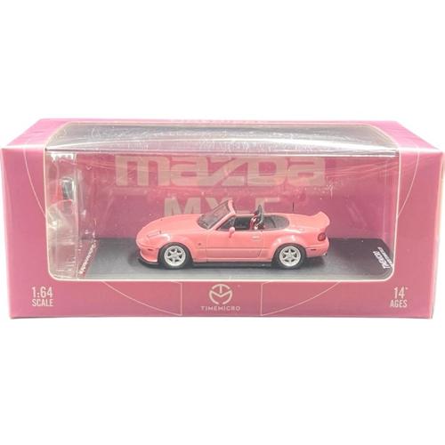 Jual Time Micro 64 Mazda Miata MX5 Pink w/ Figure Limited Edition ...