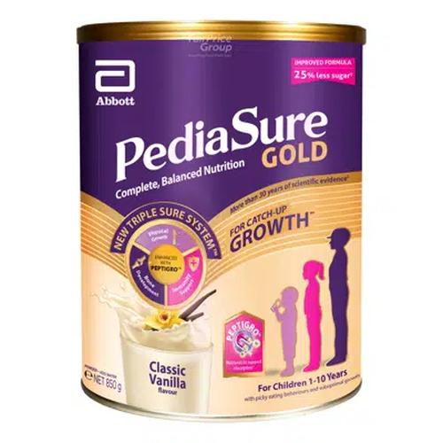 Jual PediaSure Gold Growing up Milk - Classic Vanilla 850g Singapore ...