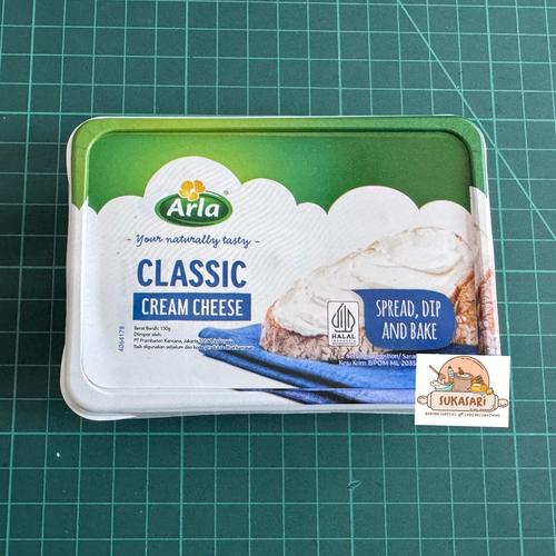 Jual Arla Natural Cream Cheese 150gr spread dip frost keju krim ...