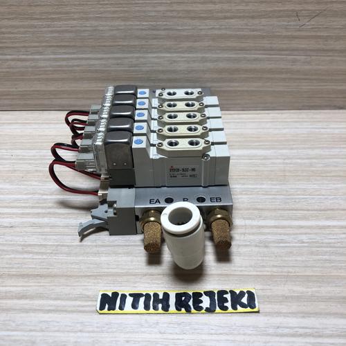Jual Solenoid SMC SY3120-5LOZ-M5 1SET+MANIFOLD 5 SOLENOID - Kota Tangerang - NITIH REJEKI ...