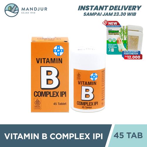 Jual IPI Vitamin B Complex 45 Tablet - Memelihara Kesehatan Tubuh ...