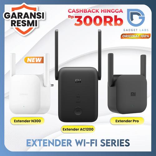 Promo Xiaomi Mi WiFi Wireless Repeater Amplifier Extender Pro / AC1200 ...