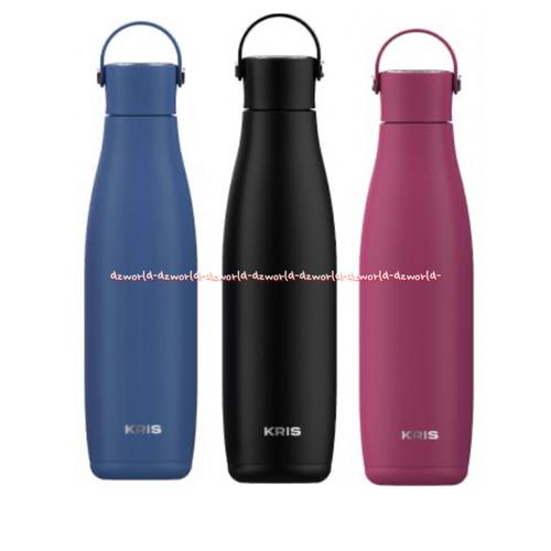 Jual Kris 700ml Kenta Bottle Blue Black Pink Vacuum flask Botol Minum ...