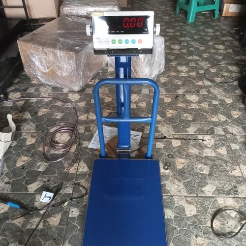 Jual timbangan duduk digital alexa 150kg size 30x40cm platfom stainless ...