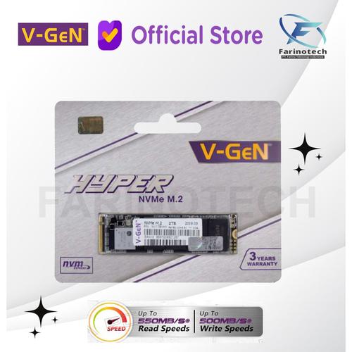 Promo V-GEN SSD M.2 NVMe 2TB Hyper SSD M2 NVMe VGEN PCIe Cicil 0% 3x ...