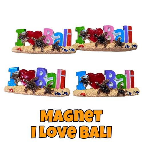 Jual Magnet Resin I Love Bali - Magnet I Love Bali - Magnet Resin ...