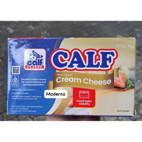 Jual CALF processed Cream Cheese 1 Kg - Jakarta Barat - Moderno Shop By ...