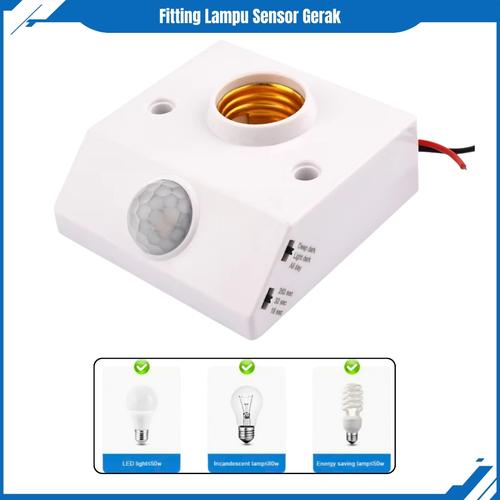Jual SMART DELAY SWITCH + FITTING LAMPU (0 ~ 6 MENIT), FITTING LAMPU ...