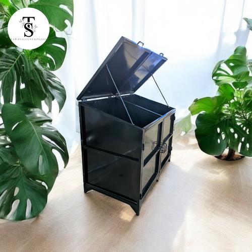 Jual Tempat sampah container besi portable 1000 L - 1200 Liter - 1000 ...