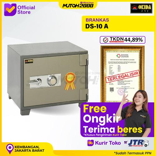 Promo Brankas Manual OKIDA DS-10A Brangkas DS10A Tahan Api Tahan ...