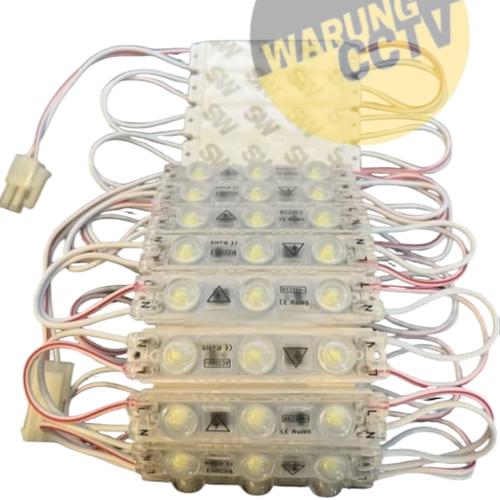 Jual LAMPU LED 3 MATA 220 VOLT 6312 LANGSUNG LISTRIK injeksi tanpa ...