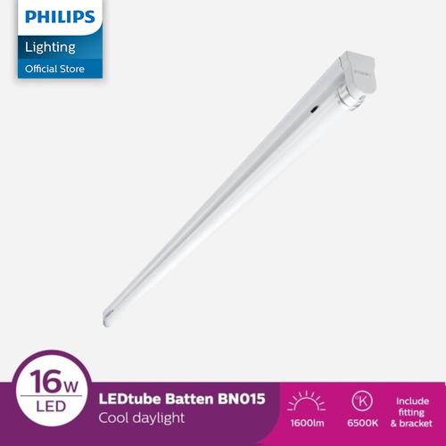 Jual Philips Lampu LEDtube Set Batten BN015 Cool daylight L1200 Putih ...