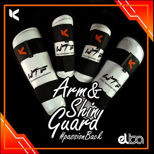 Jual Arm dan Shin Guard /pelindung tangan dan kaki Taekwondo/Deker kaki ...