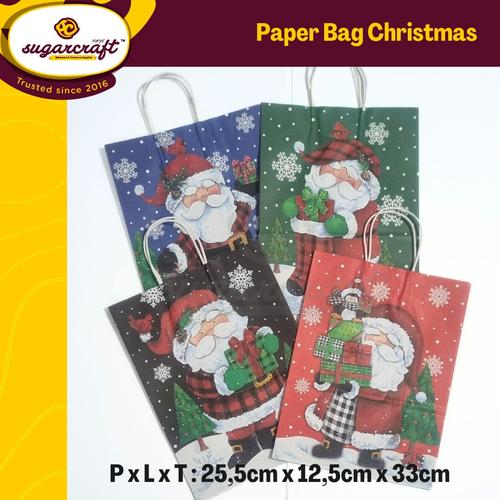 Jual Paper bag Natal goodie bag Christmas - Biru - Jakarta Barat ...