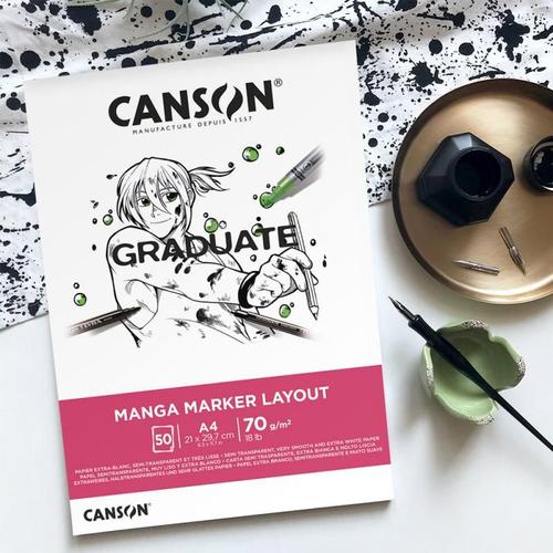 Jual Canson Graduate Manga Marker Layout A4 / Kertas Canson Manga Paper ...