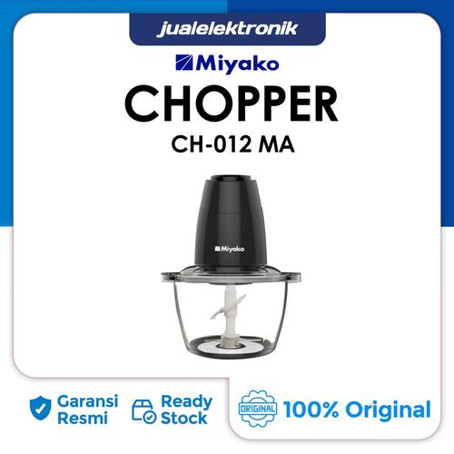 Promo Miyako Chopper CH-012 MA - Kapasitas 1.2 Liter 300 Watt Bowl Kaca CH012MA - Jakarta Utara ...