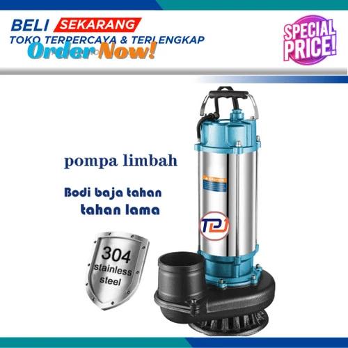 Jual pompa celup air limbah kotor 4 inch Pompa celup air kotor 4in 3Hp 1Ph - 3Phase - Jakarta ...