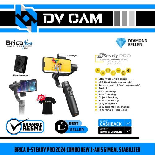 Promo Brica B-Steady Pro 2024 - Bsteady Pro NEW 3-Axis Gimbal ...
