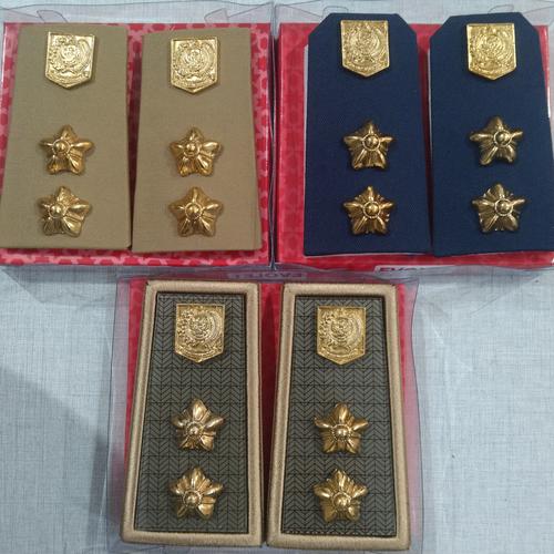 Jual TANDA PANGKAT PDH/PDU LURAH TERBARU - pdh mika - Jakarta Barat ...