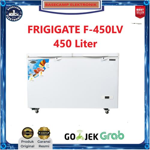 Promo FRIGIGATE F-450LV F 450 LV Chest Freezer Kulkas Pembeku 450 Liter ...