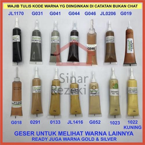 Jual Dempul Tusir HPL / Pewarna Pinggiran/ Pengisi Nat HPL / Edging ...